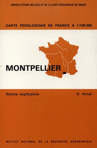 Carte pédologique de France à 1/100 000 - Montpellier - Henri Arnal ...