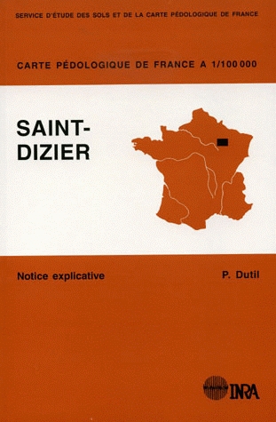 Carte pédologique de France à 1/100 000 - Saint Dizier - Pierre Dutil ...
