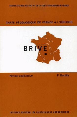Carte pédologique de France à 1/100 000 - Brive - Paul Bonfils (EAN13 ...