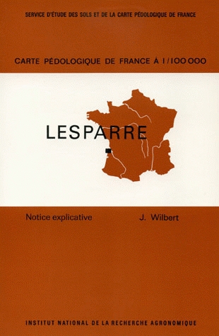 Carte pédologique de France à 1/100 000 - Lesparre - Jacques Wilbert ...