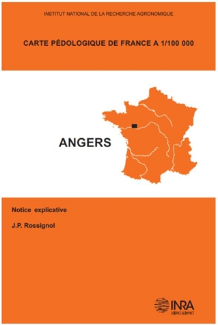 Carte pédologique de France a 1/100000 - Angers - Jean-Pierre Rossignol ...